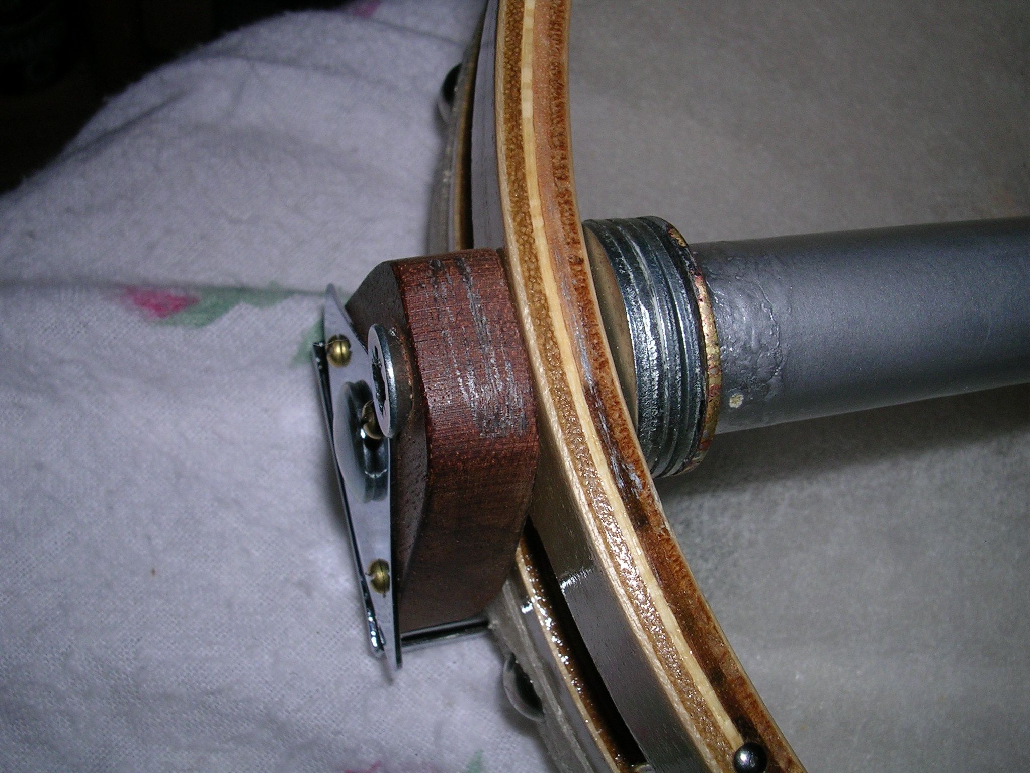 Home Made 5 String Banjo, Low Budget Built From Parts and Some Scrap ...