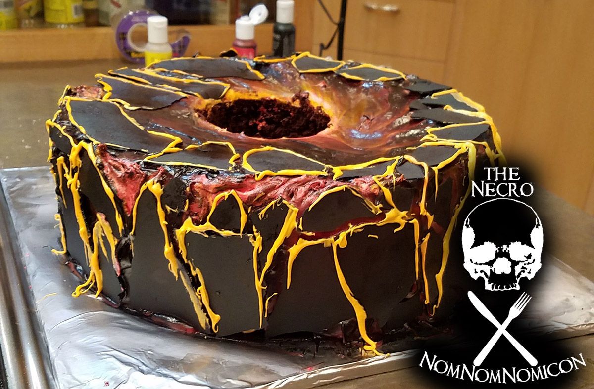 Flaming Skull Cake : 6 Steps (with Pictures) - Instructables