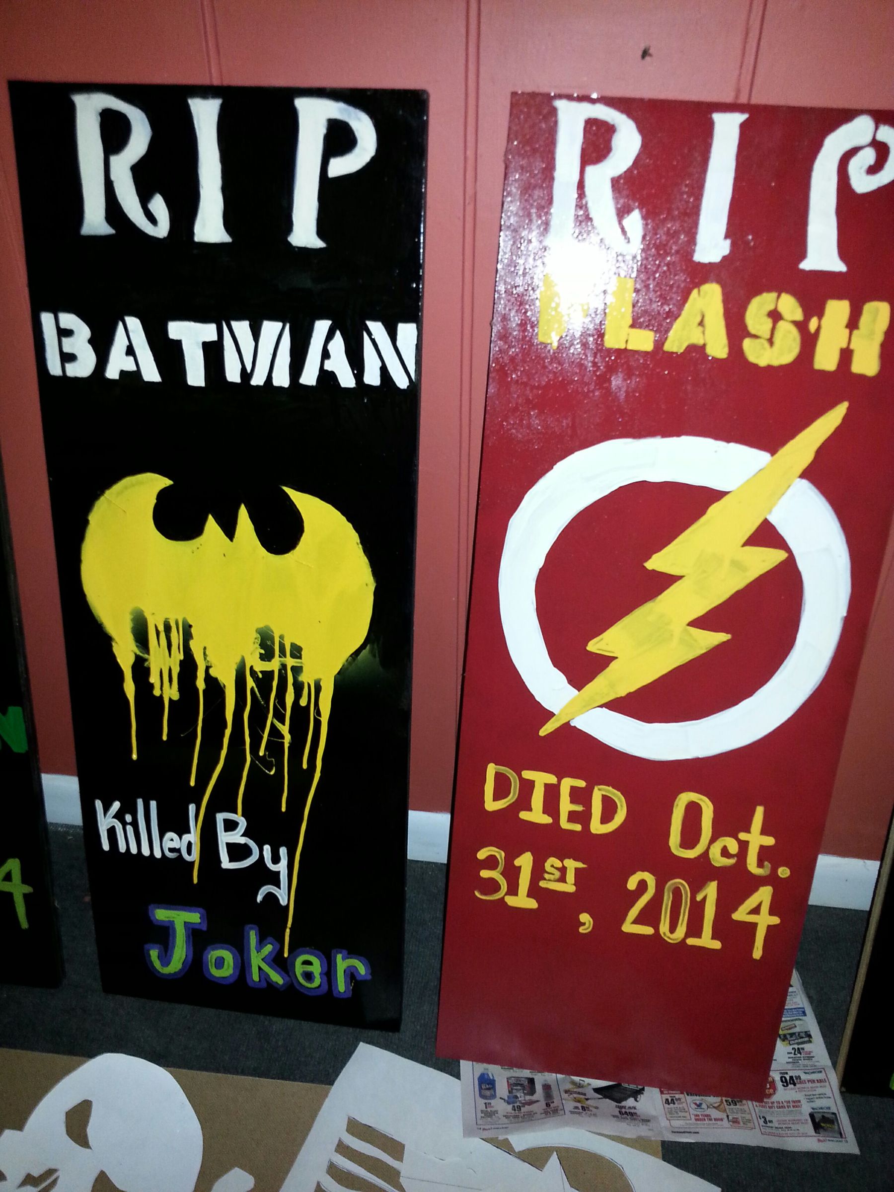 Super Hero Graveyard Tombstones : 6 Steps (with Pictures) - Instructables