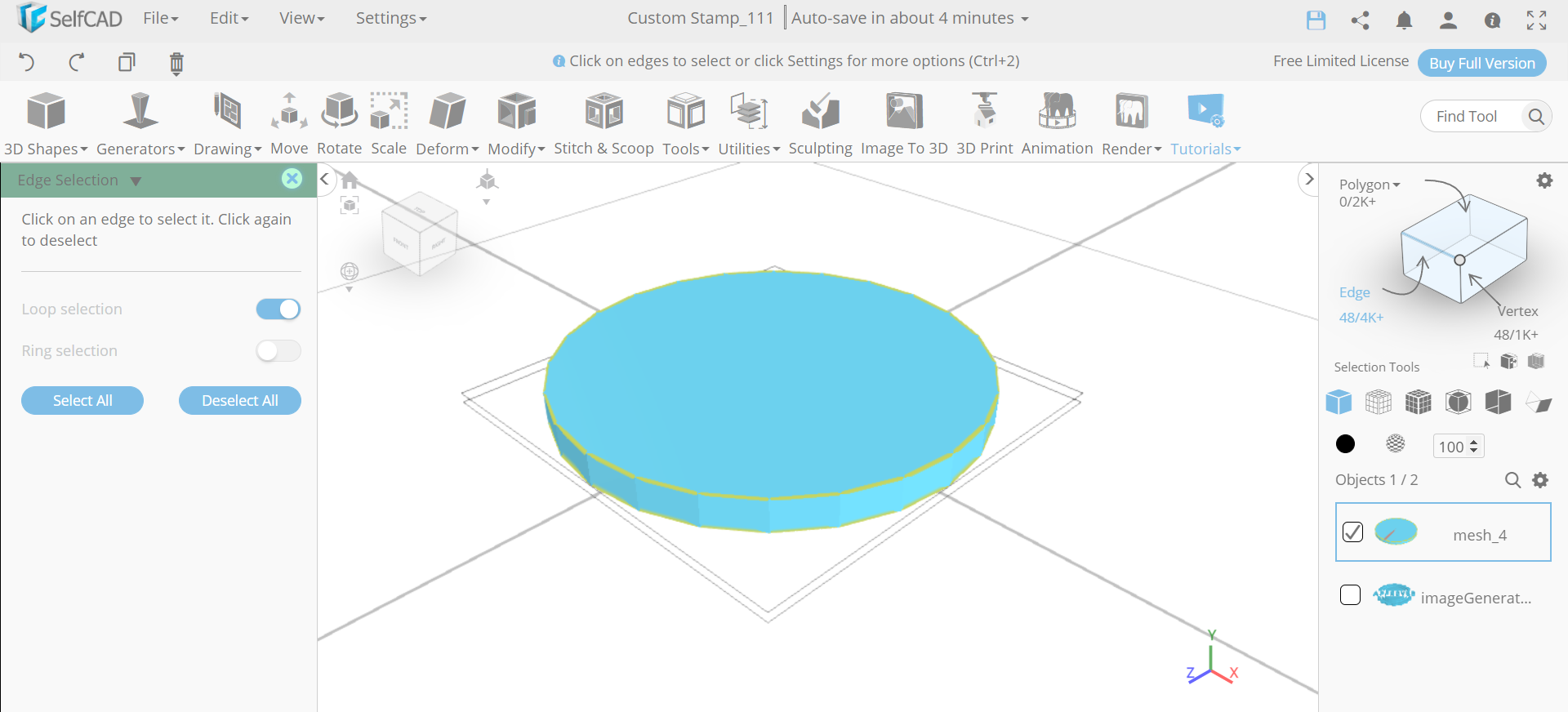 HOW TO CREATE a 3D CUSTOM STAMP USING 3D MODELLING SOFTWARE : 7 Steps ...