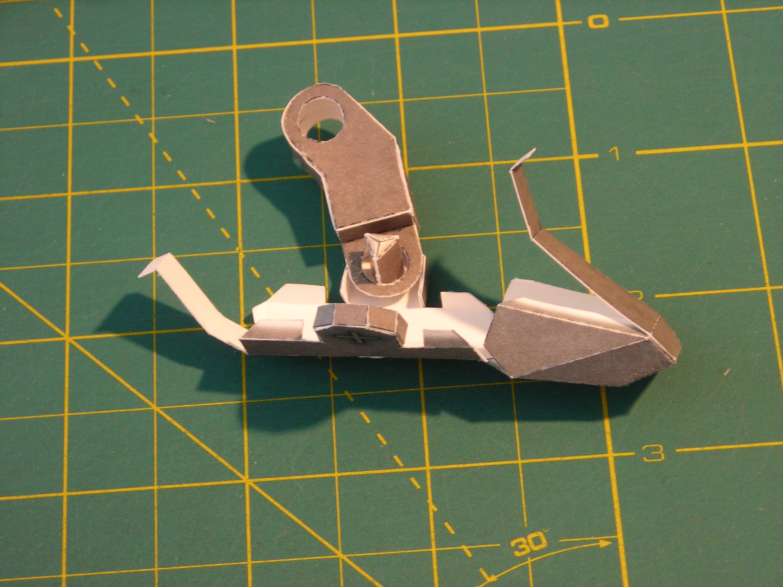 Walking Papercraft Mech Warrior : 20 Steps (with Pictures) - Instructables