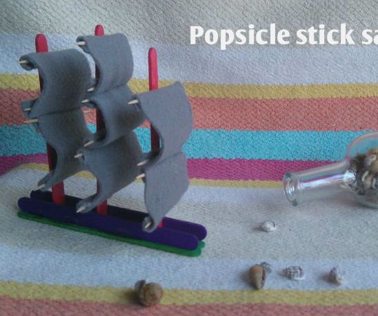 Popsicle Stick Sailing Boat : 3 Steps - Instructables