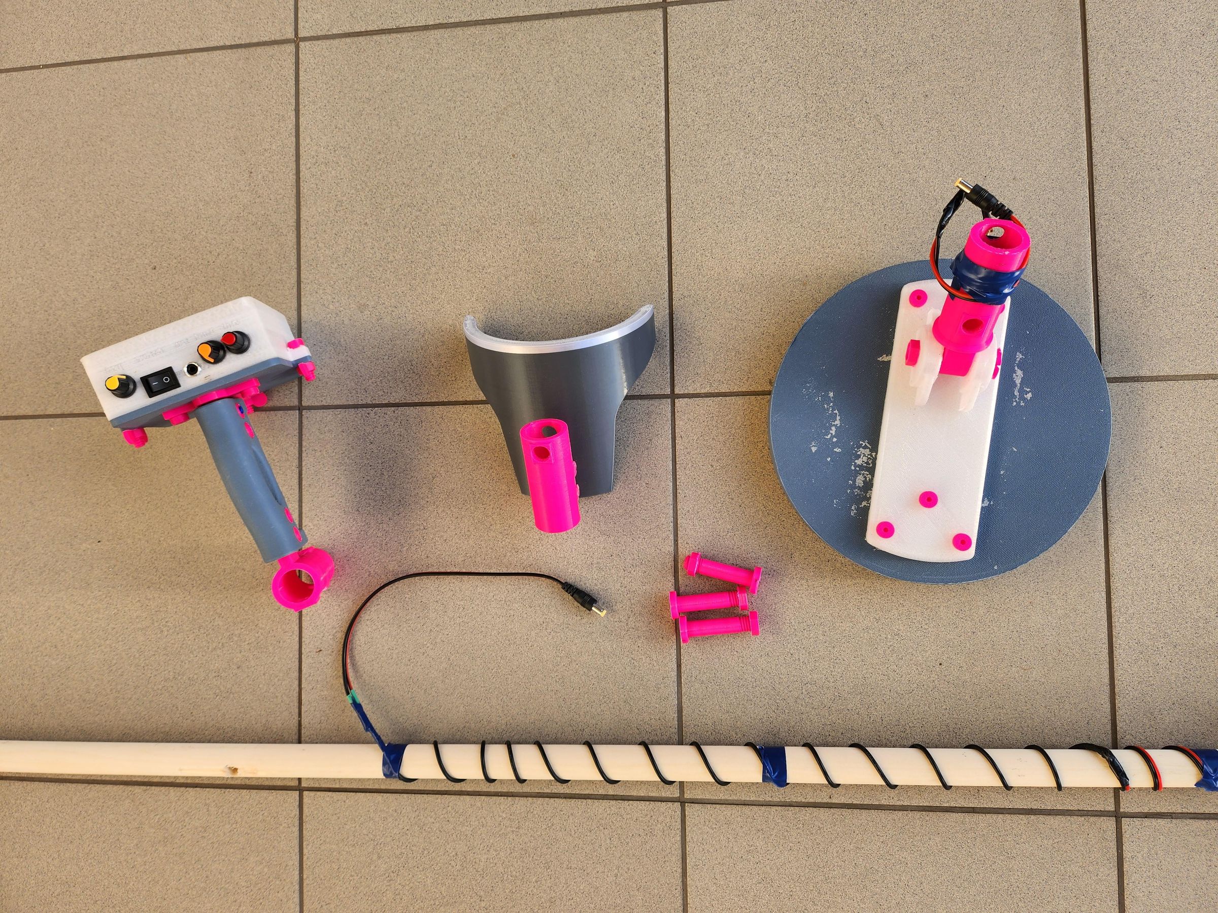 DIY Pirate Metal Detector | Almost Fully 3d Printable : 13 Steps (with ...