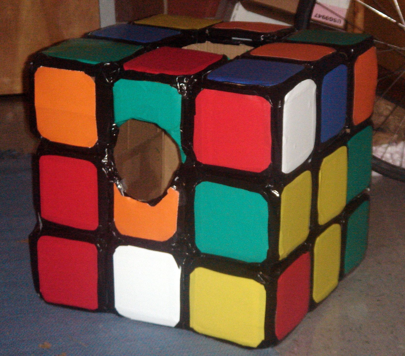 Realistic Rubik's Cube Costume : 6 Steps (with Pictures) - Instructables