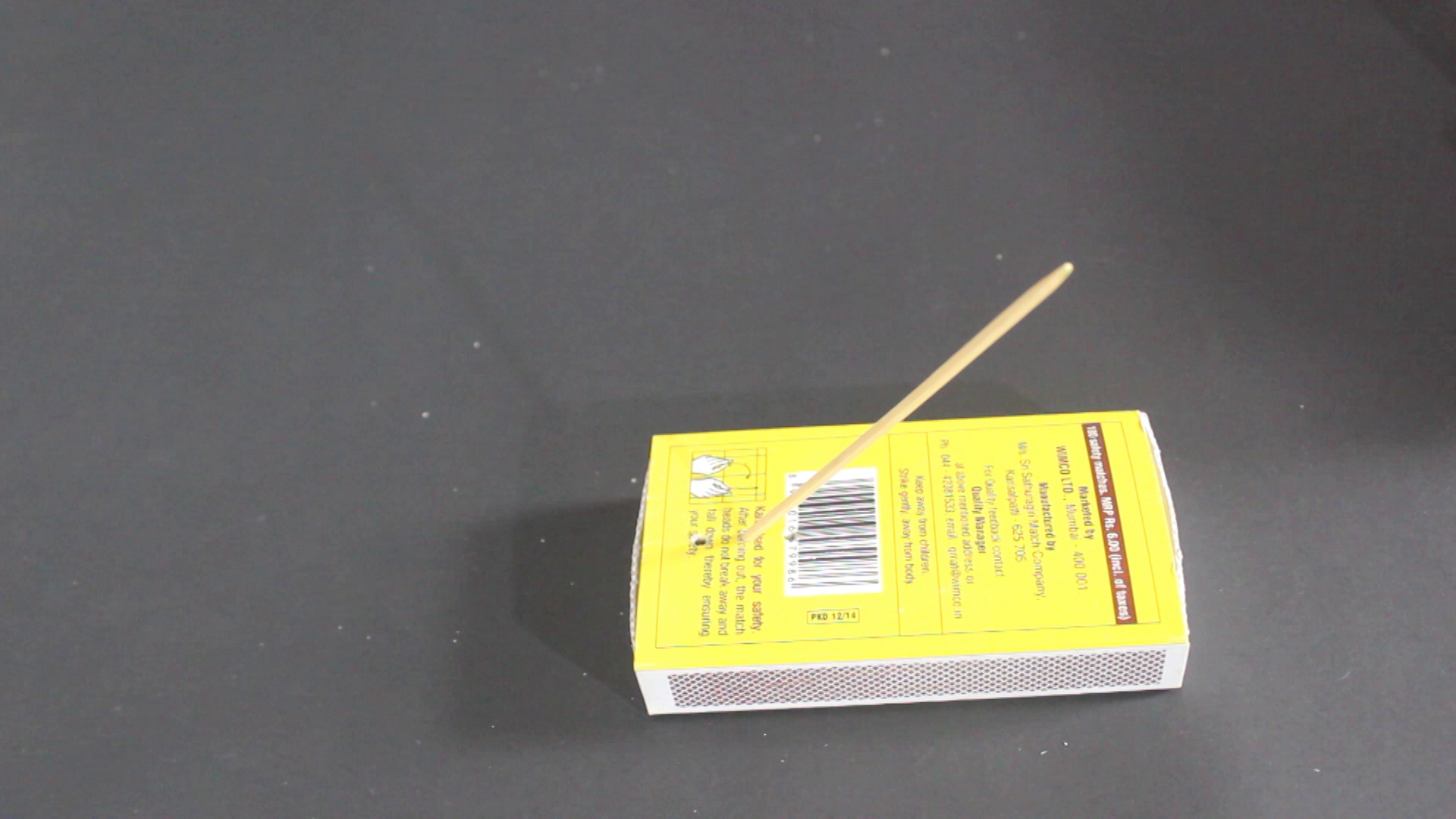 Make a Mini Matchstick Rocket With Matchstick Head and Launcher : 7 ...