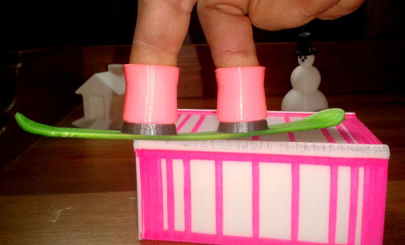 Finger Snowboard : 11 Steps - Instructables