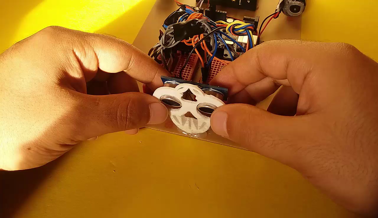 Arduino - Obstacle Avoiding Robot (with L293D) : 11 Steps (with ...