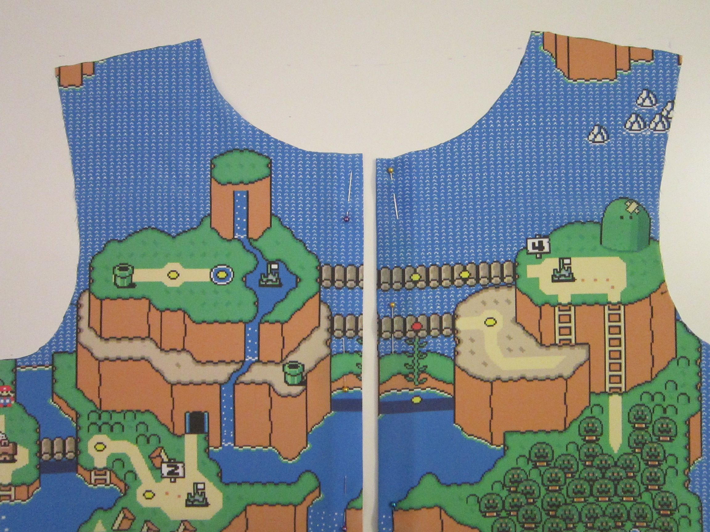 Super Mario Button Up Shirt : 13 Steps (with Pictures) - Instructables