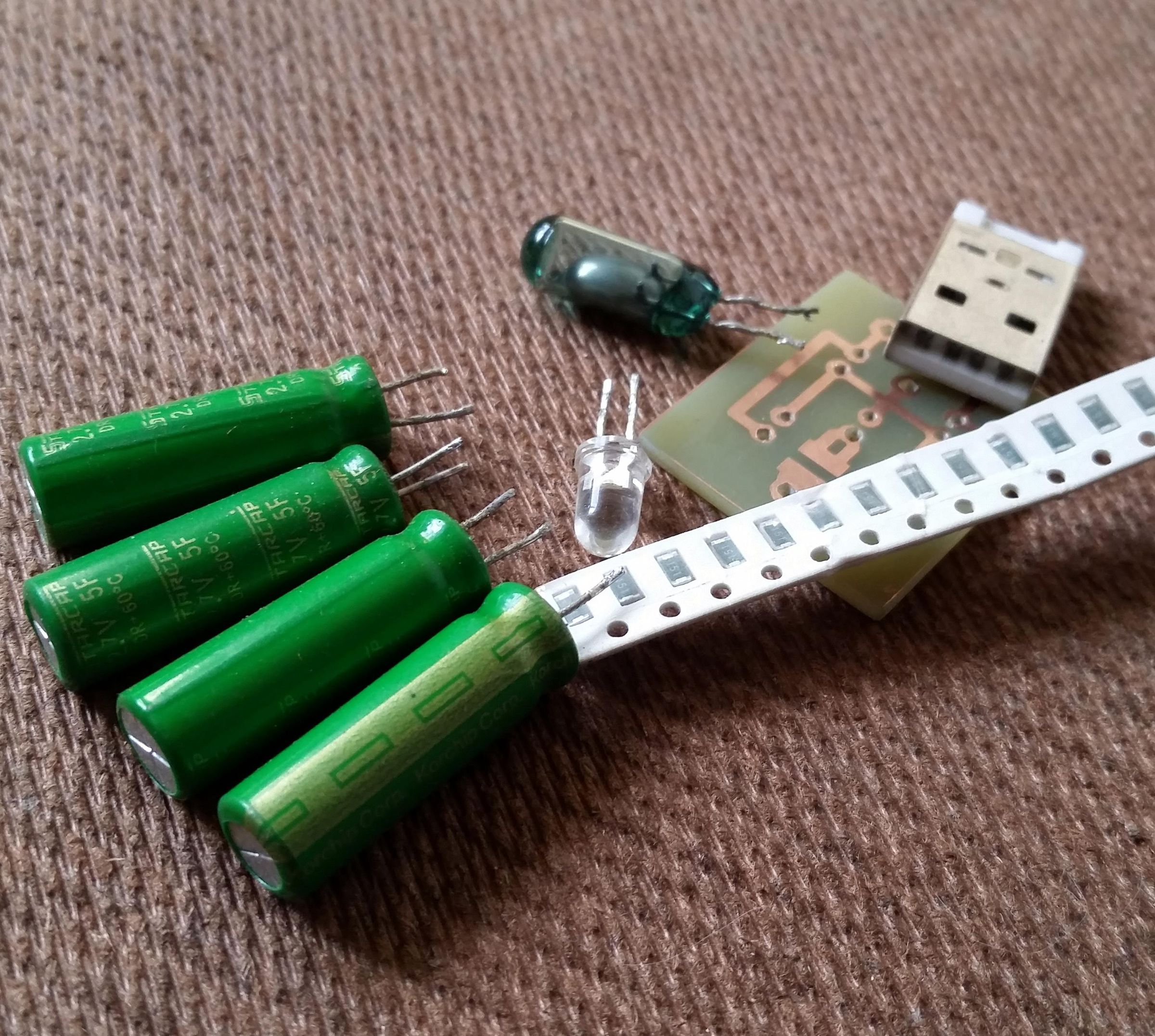 Supercapacitor USB Flashlight : 3 Steps - Instructables