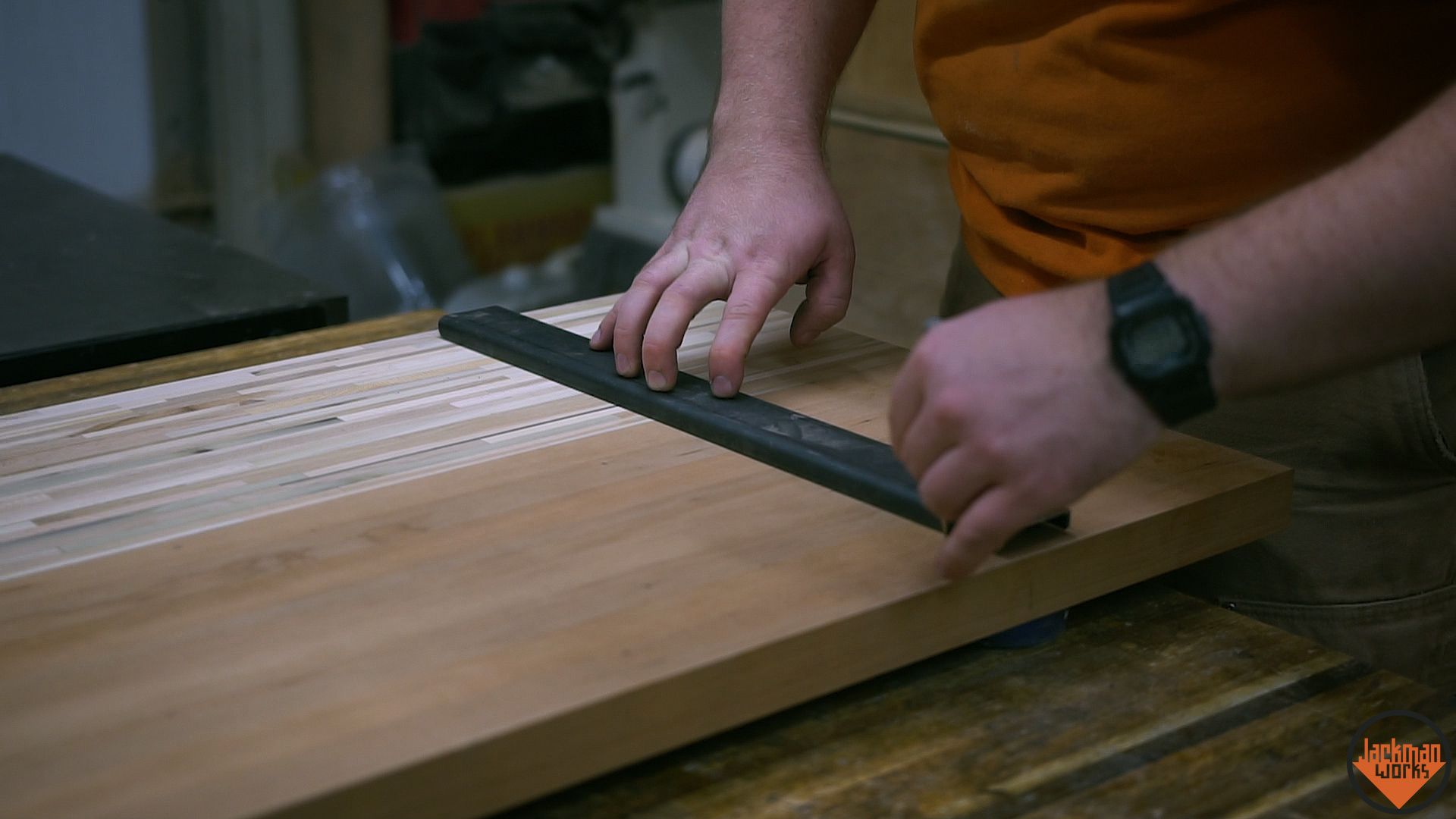 Pallet Wood Butcherblock Countertop That Pivots! (bar Top Dining Table ...