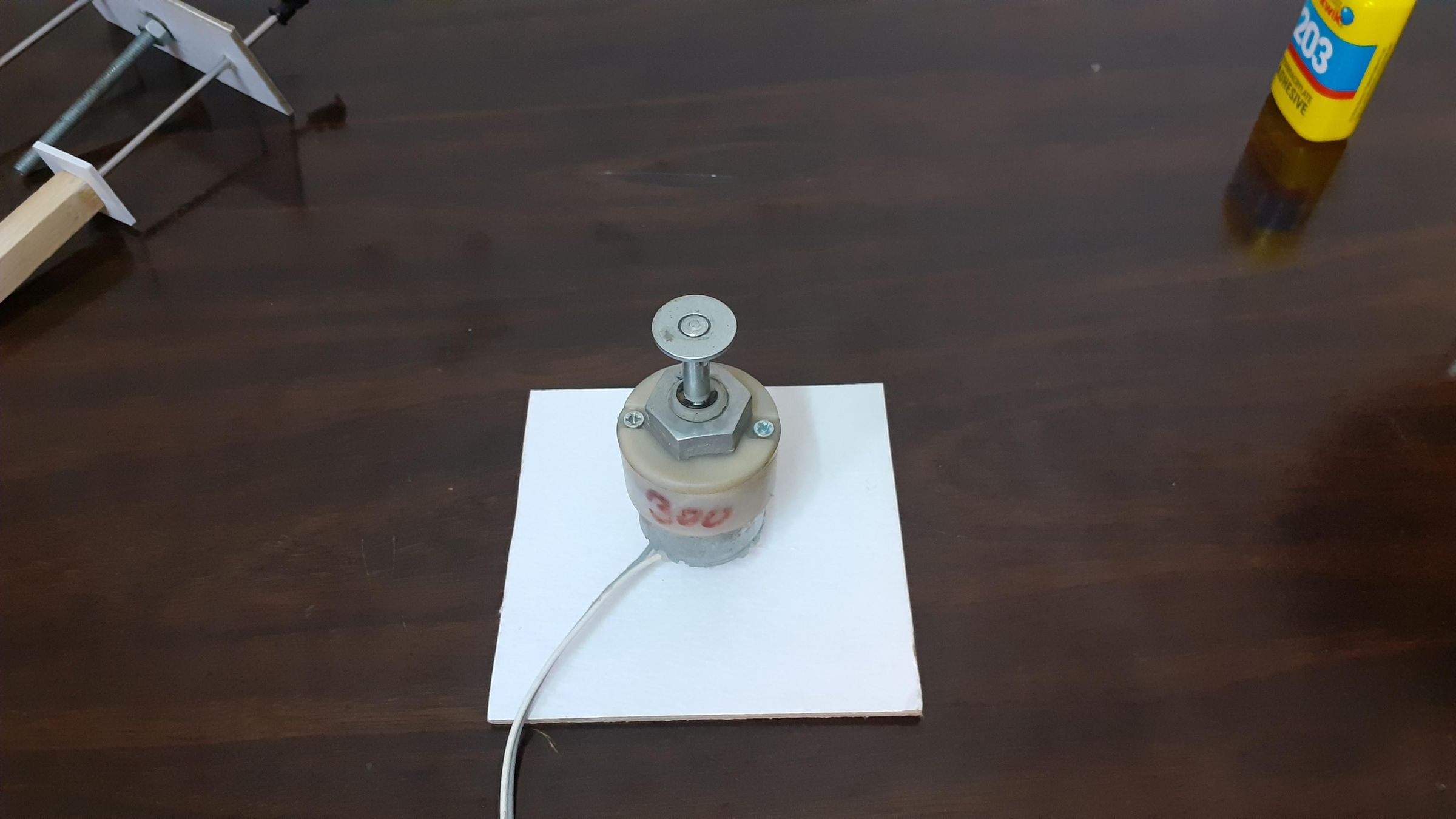 Linear Actuator Mechanism Using DC Motor : 8 Steps (with Pictures ...