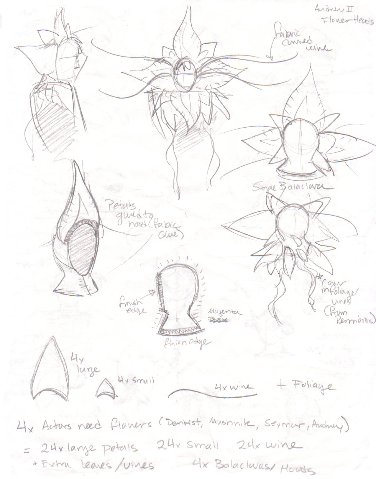 Building Audrey II Flowers and Buds : 9 Steps - Instructables