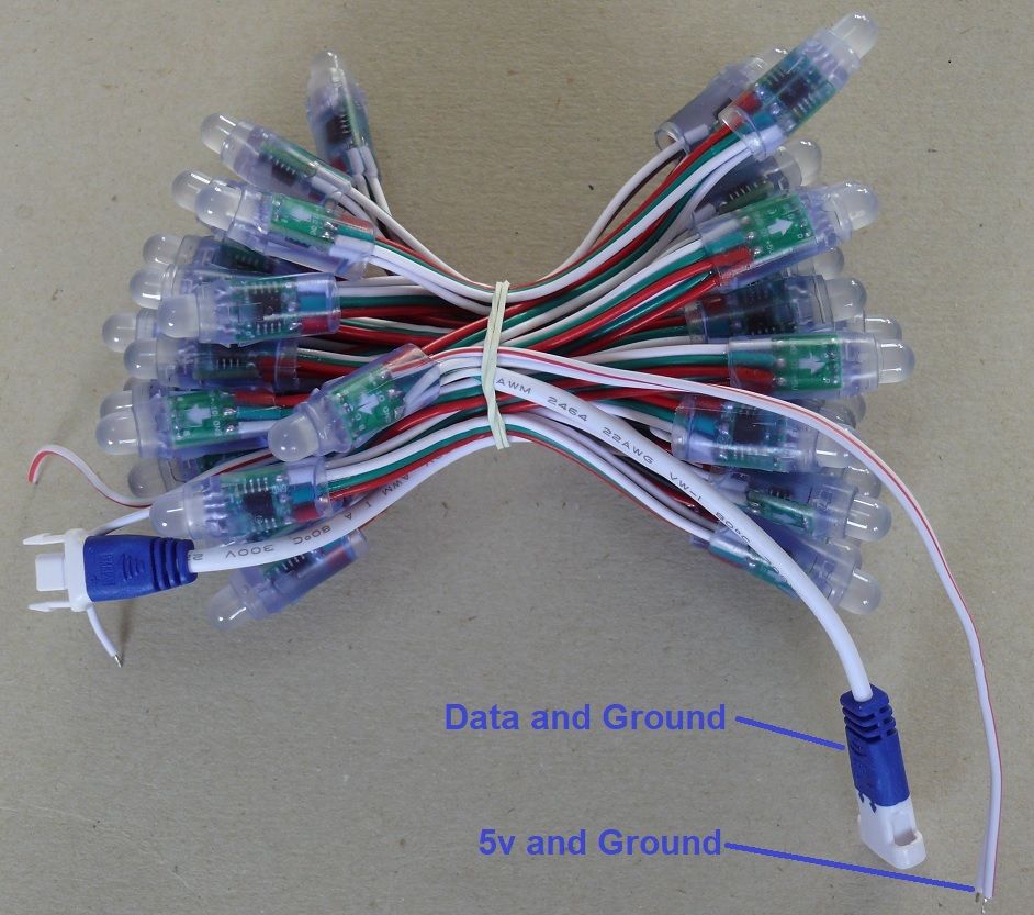 Magic Rainbow Xmas/Party Lights - NeoPixel, Arduino : 5 Steps (with ...