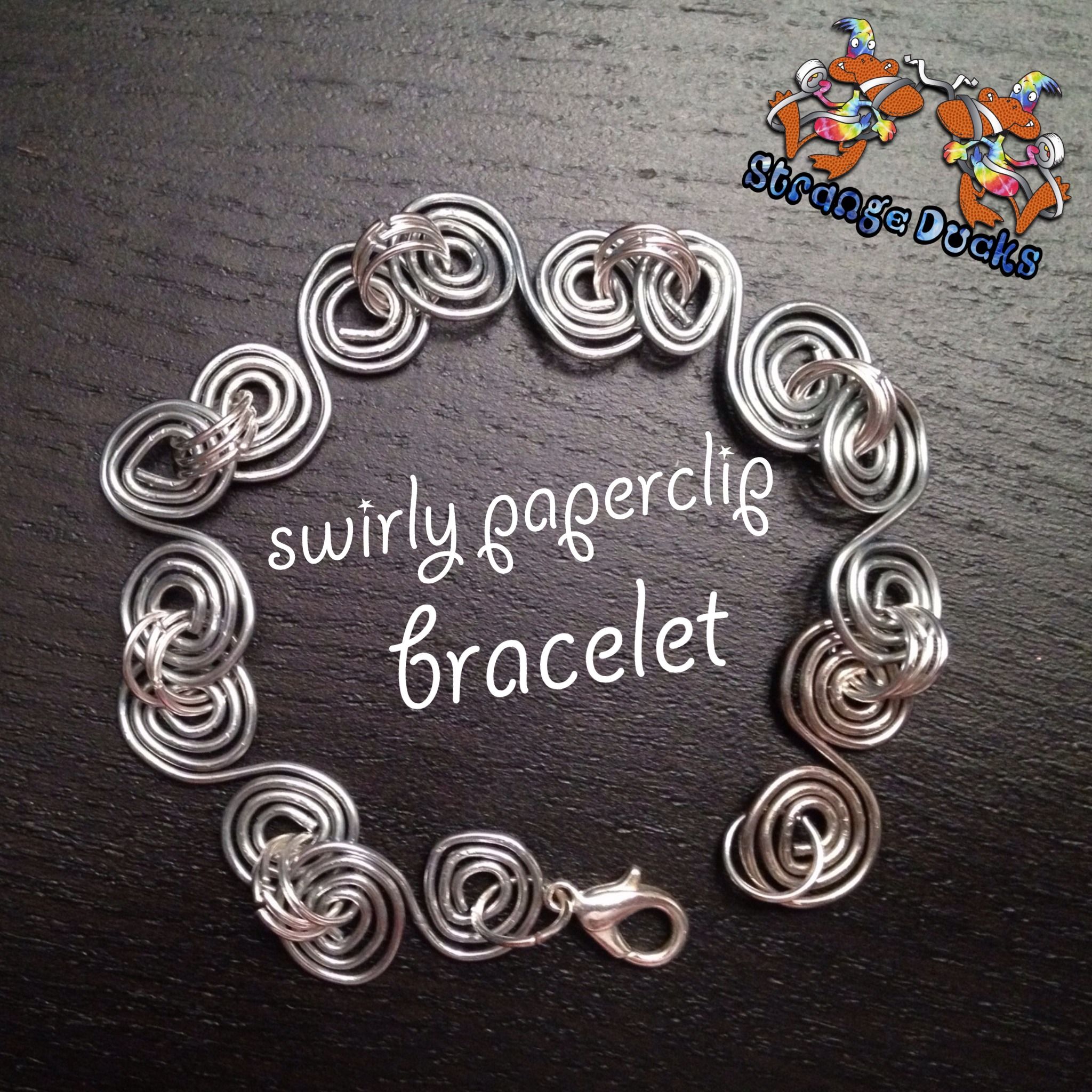 Swirly Paperclip Bracelet : 9 Steps (with Pictures) - Instructables
