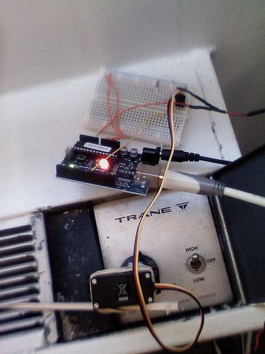 Arduino HVAC Servo Thermostat/Controller : 5 Steps (with Pictures ...