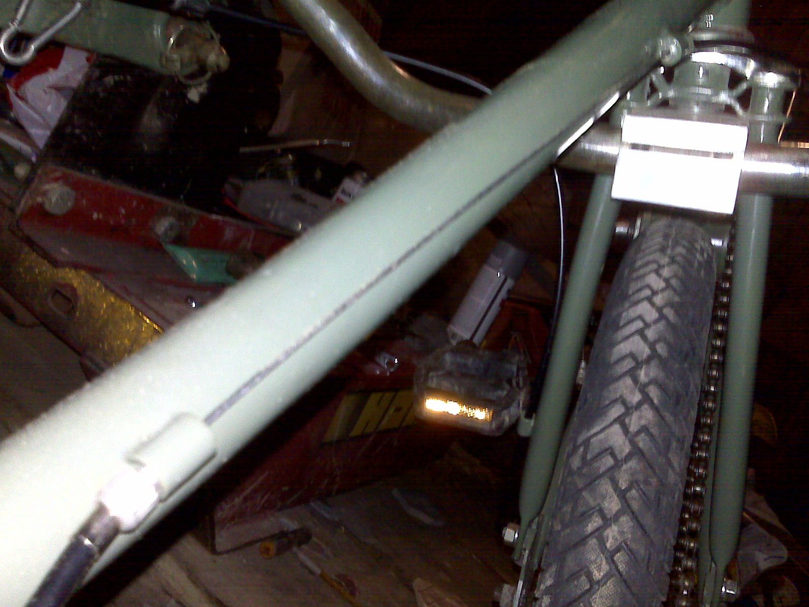 Front Wheel Drive Recumbent With Underbar Steering : 8 Steps ...