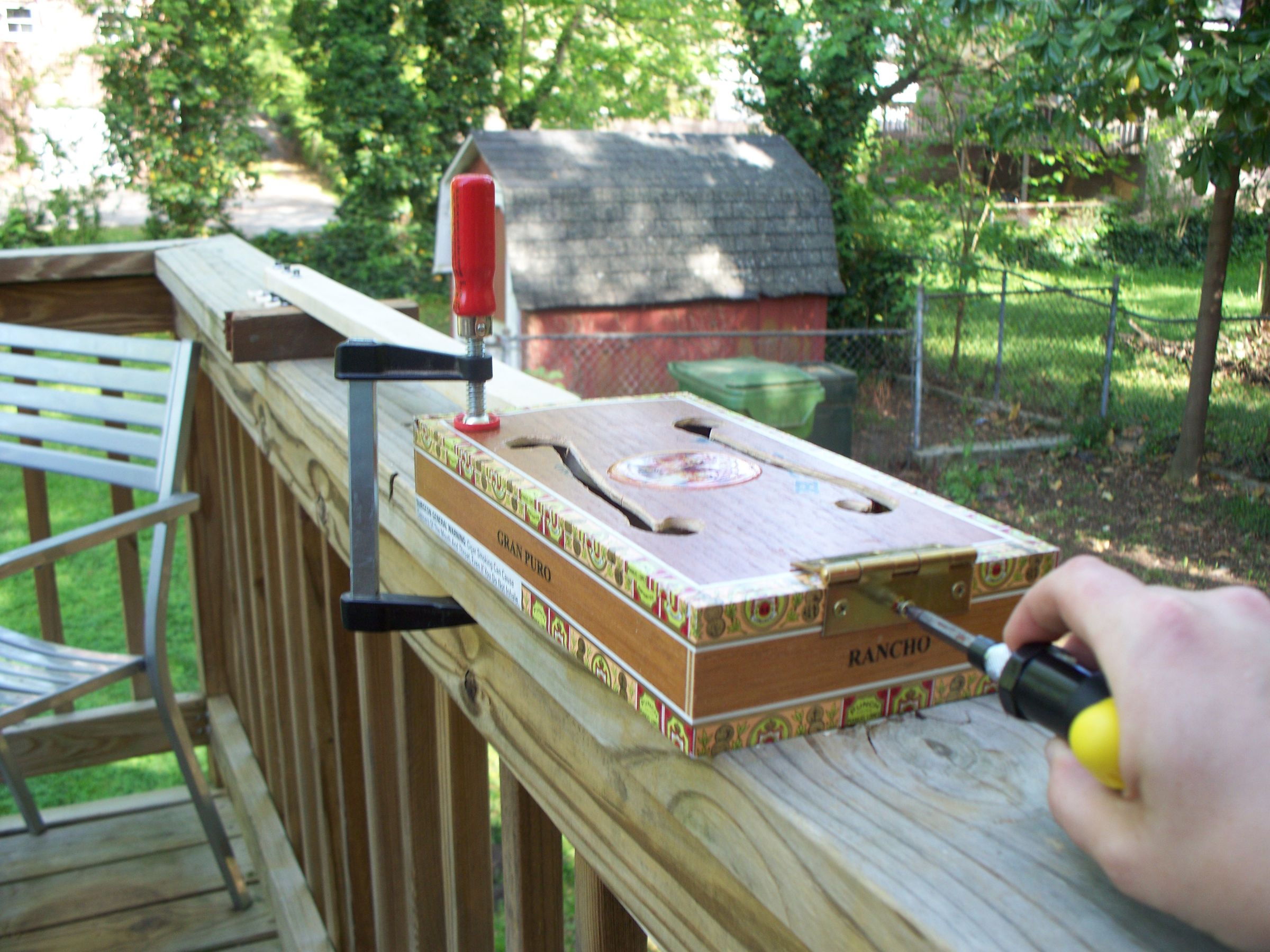Beginner Cigar Box Guitar : 11 Steps (with Pictures) - Instructables