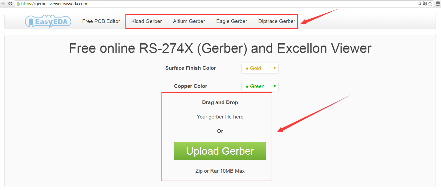 Using EasyEDA Free Gerber Viewer to Visualize Your PCB Designs : 10 ...