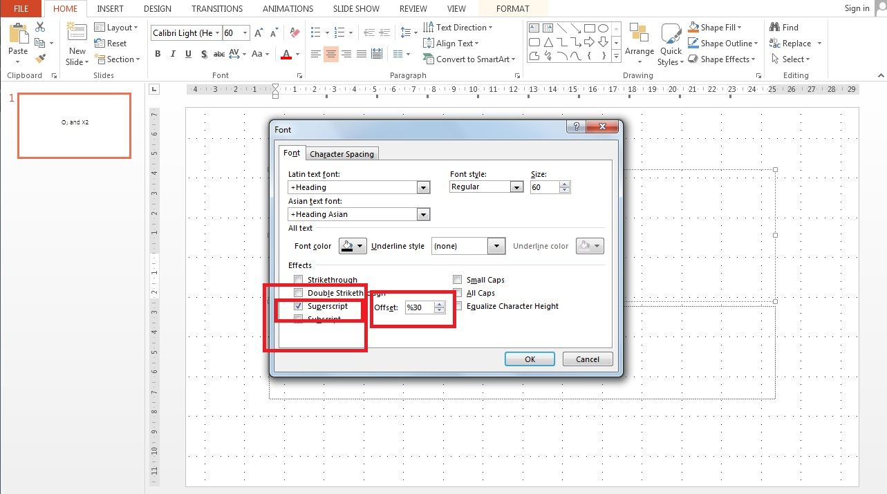 How to Write O2 and X² in PowerPoint? : 4 Steps - Instructables