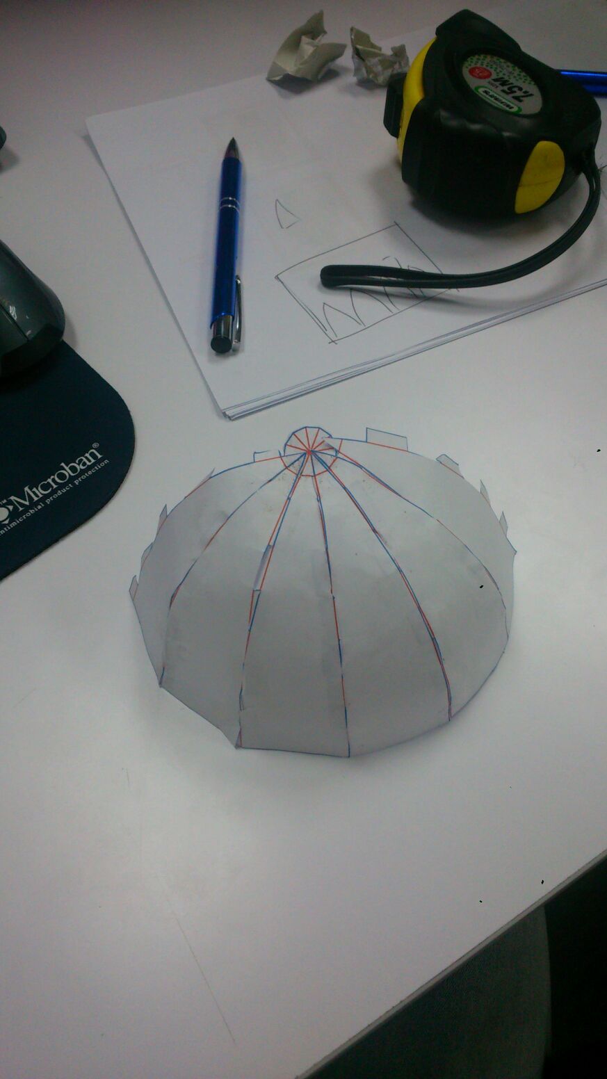 Paper Globe: 12-gore Pattern - Instructables