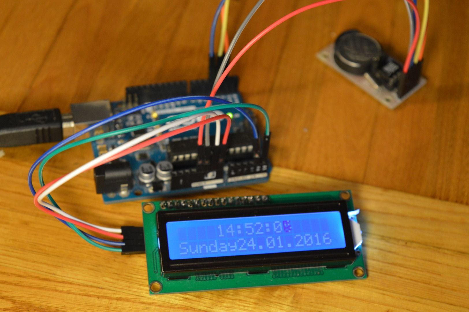 Arduino Realtime Clock Using Ds1302 : 4 Steps - Instructables