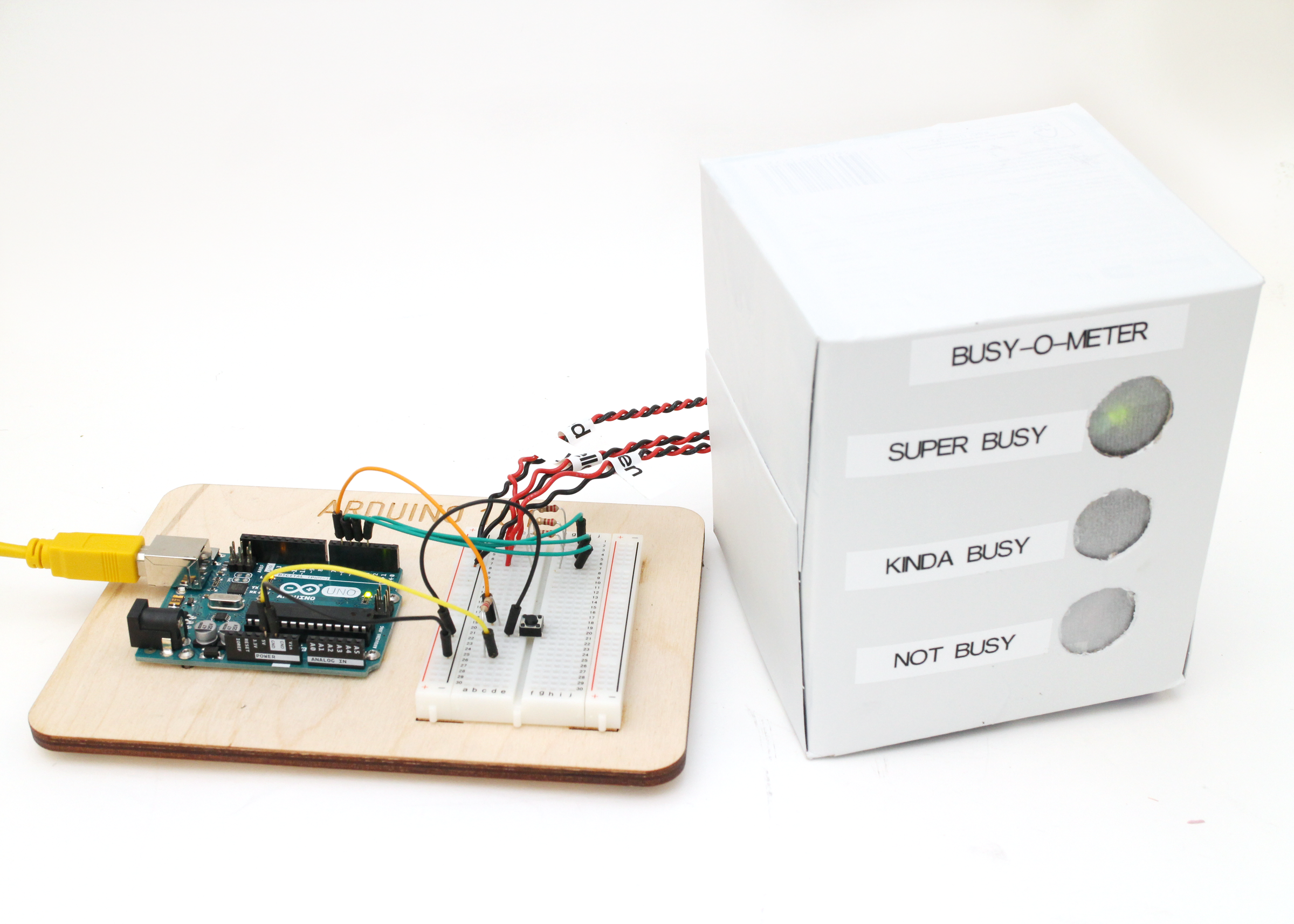 Arduino Busy-o-Meter : 10 Steps (with Pictures) - Instructables