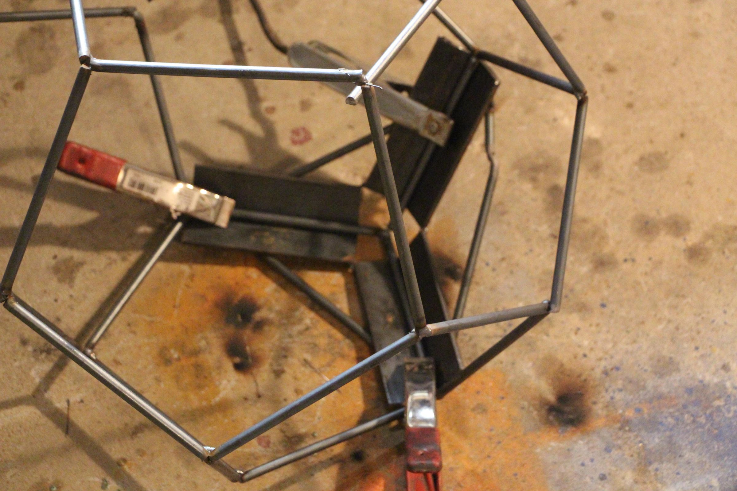 Corner Welding Jig for Pentagonal Dodecahedra (aka Dodecahedrons) : 10 ...