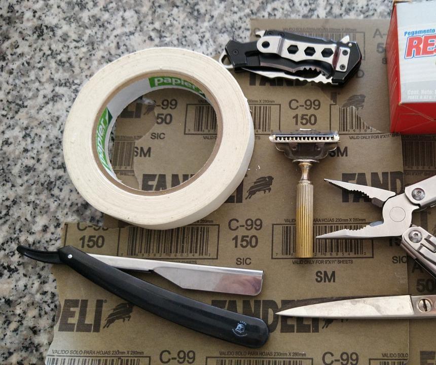 Half DE Blade Adapter for a GEM Razor : 4 Steps - Instructables