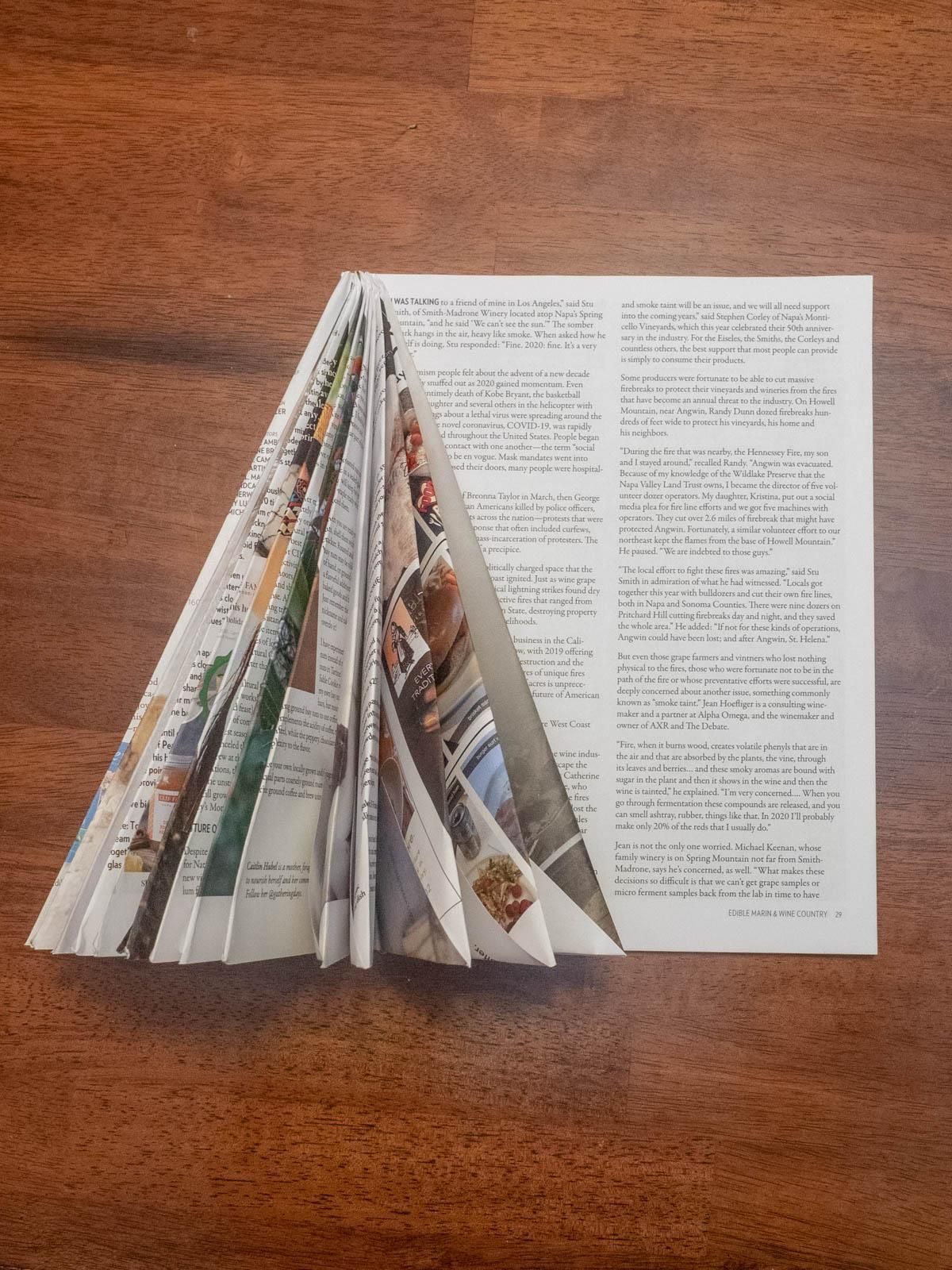 Simple Magazine Christmas Tree : 5 Steps (with Pictures) - Instructables