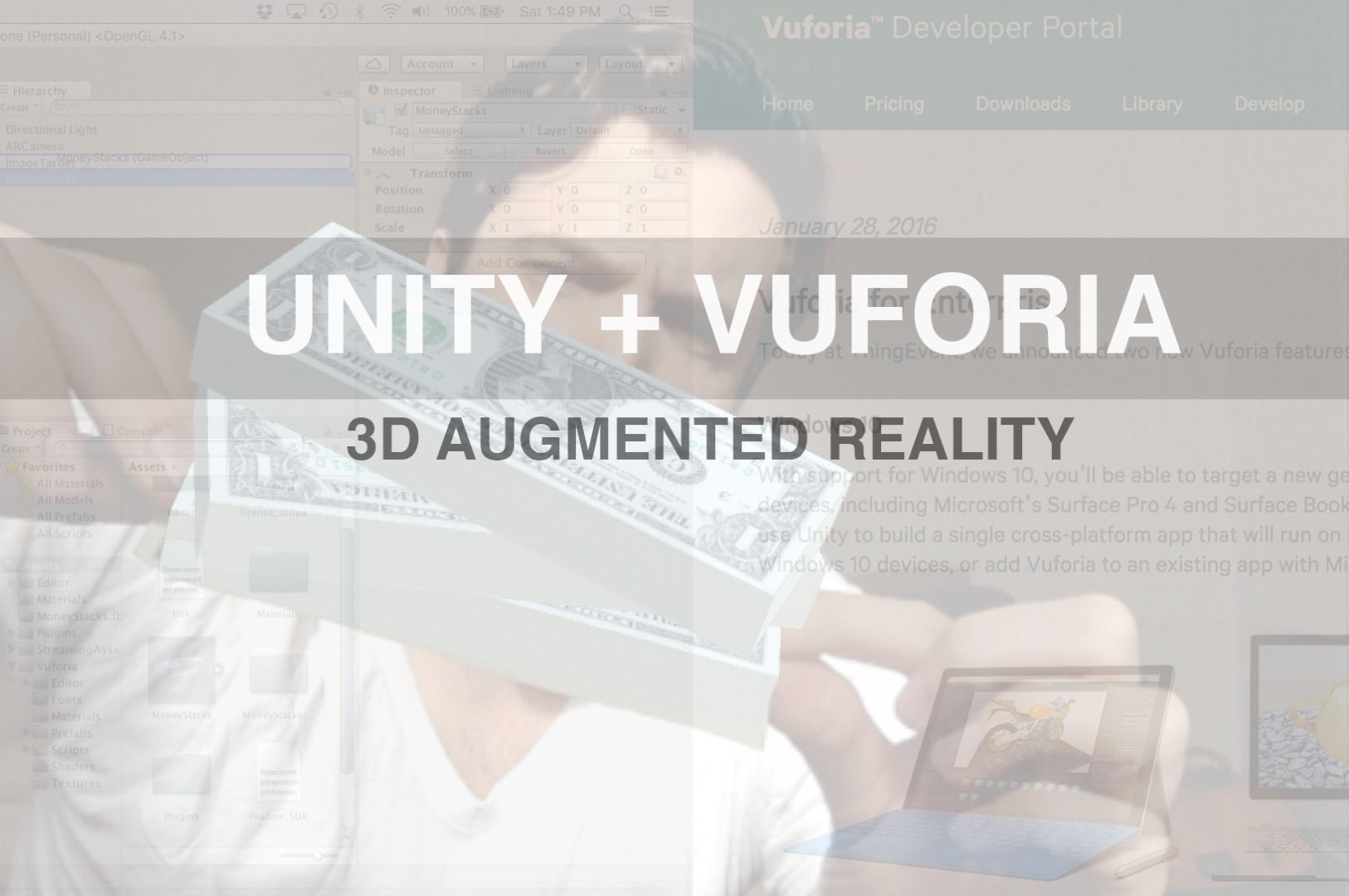 Image-Based 3D Augmented Reality With Vuforia : 5 Steps - Instructables