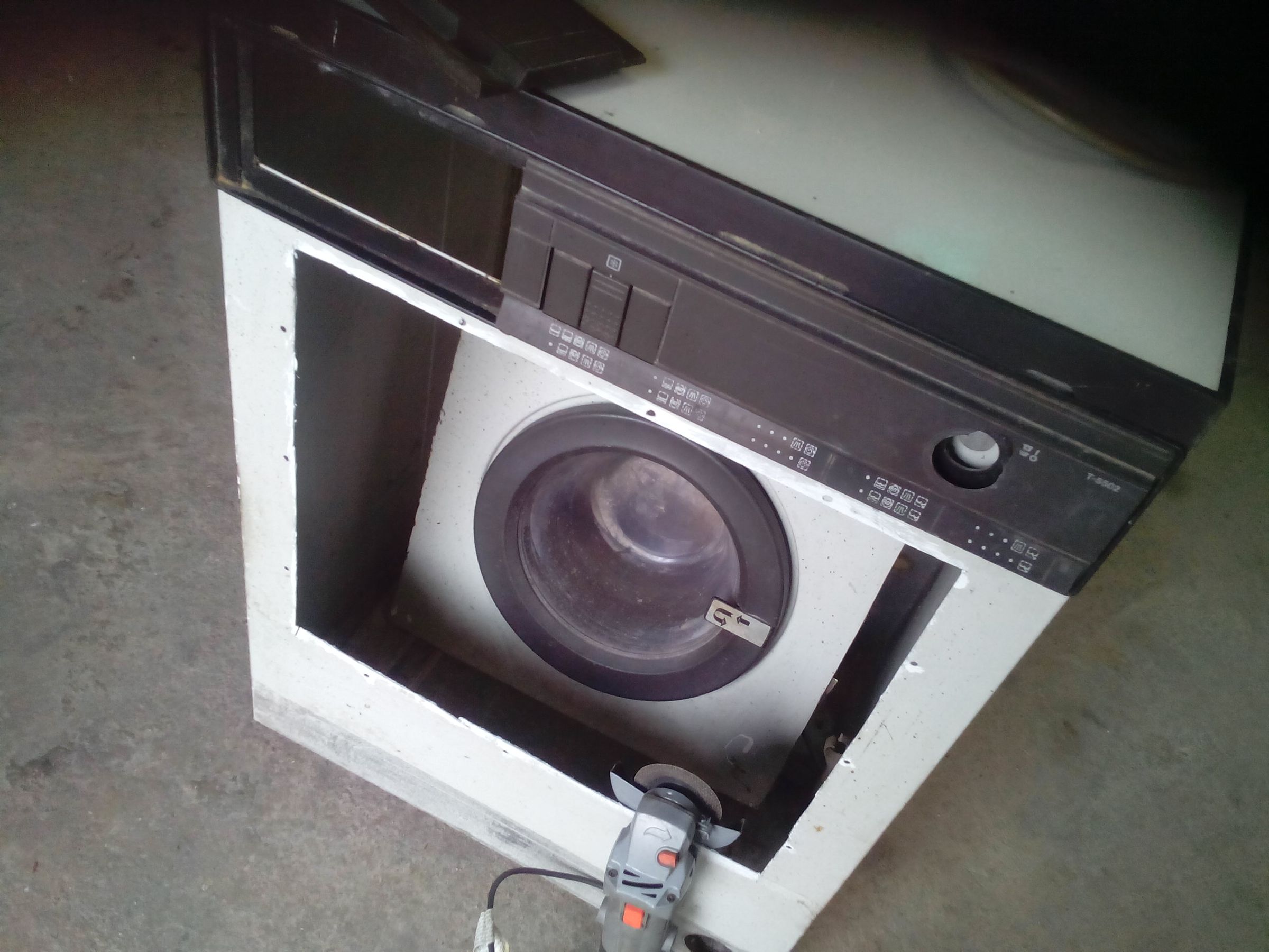 Convert Washing Machine Chassis in Jig Saw and Hand Saw Table : 8 Steps ...