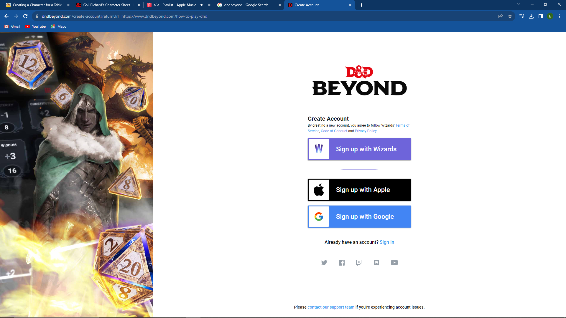 Creating a Character for Dungeons and Dragons Using DnDBeyond.com : 25 ...