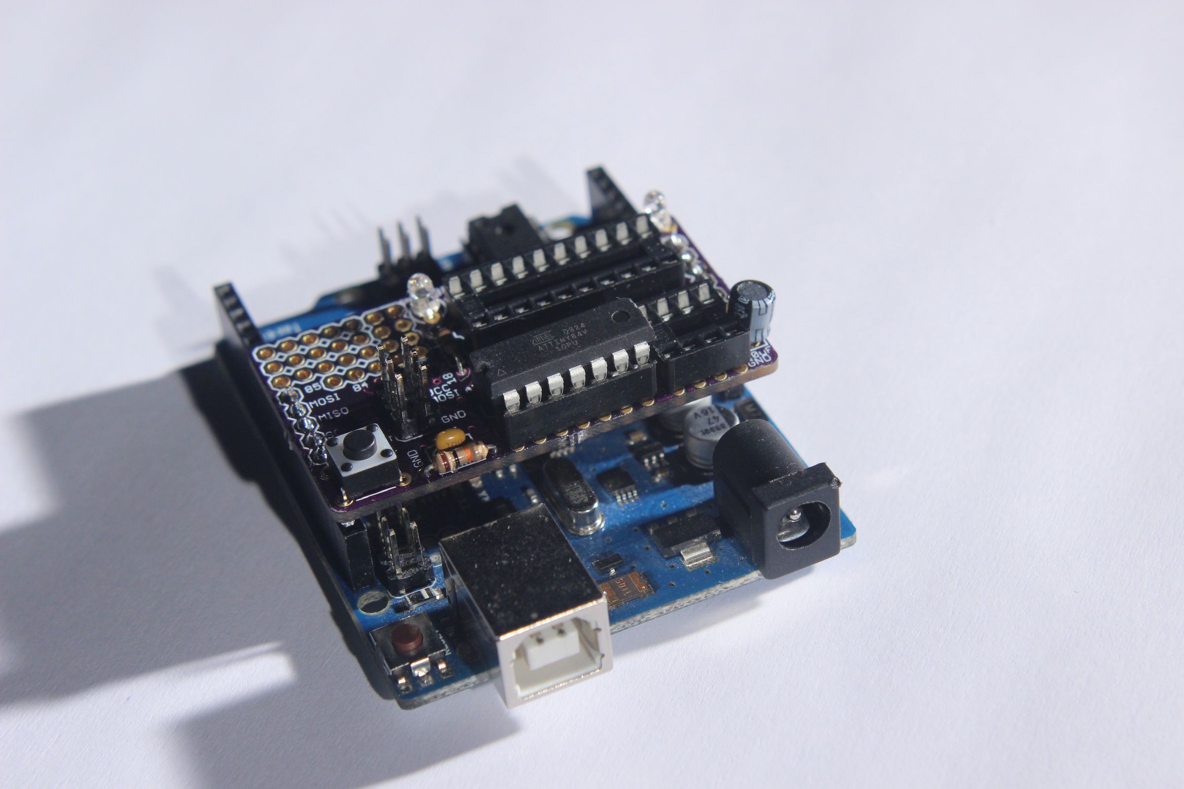 Chipper Board - ATtiny Programming Shield : 4 Steps - Instructables