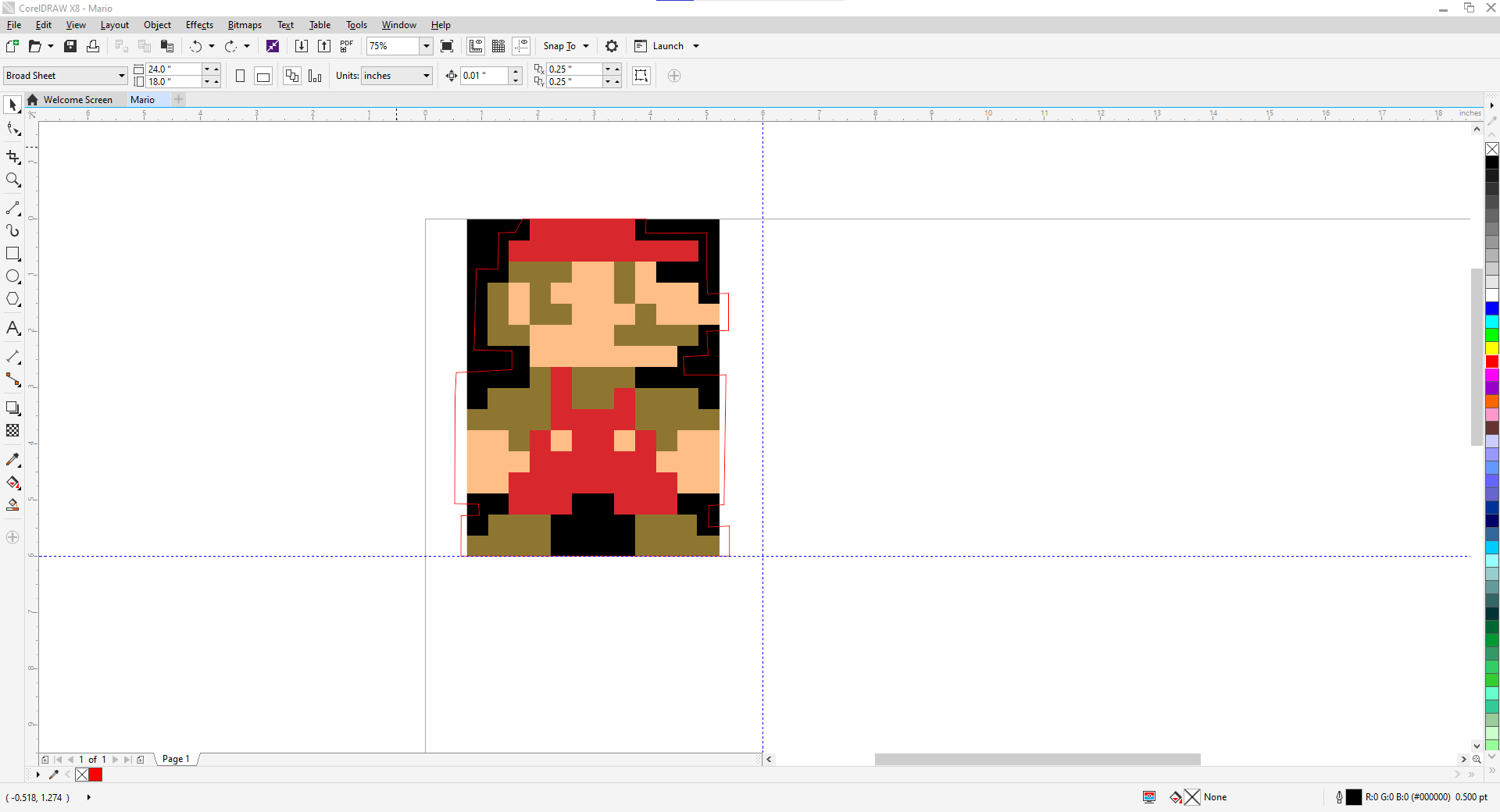 How to Use CorelDraw to Make a Character From a Video Game With ...