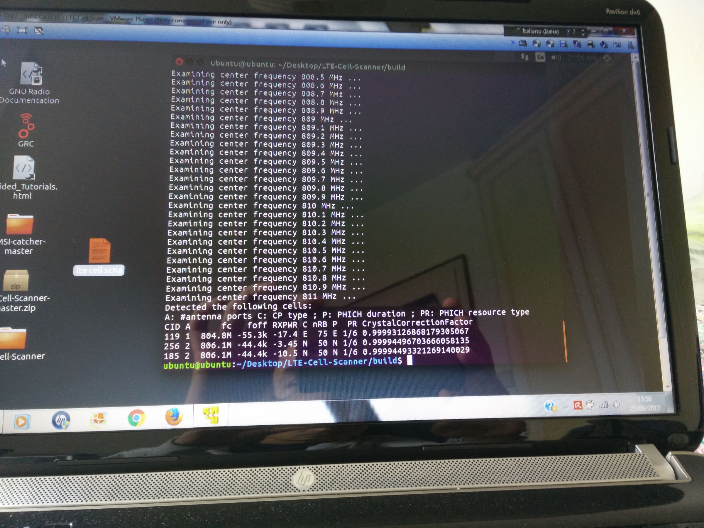 SMART INSTALL LTE-Cell-Scanner ON WINDOWS WORKSTATION AND VMWARE WITH ...