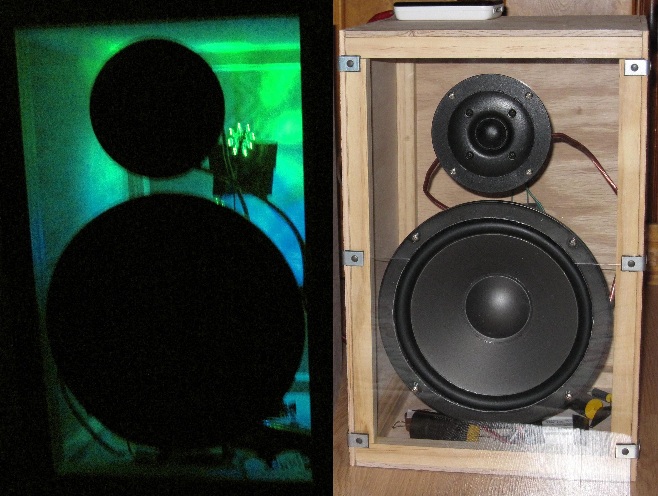 Stereo Speakers With Synched LED Lighting : 8 Steps - Instructables