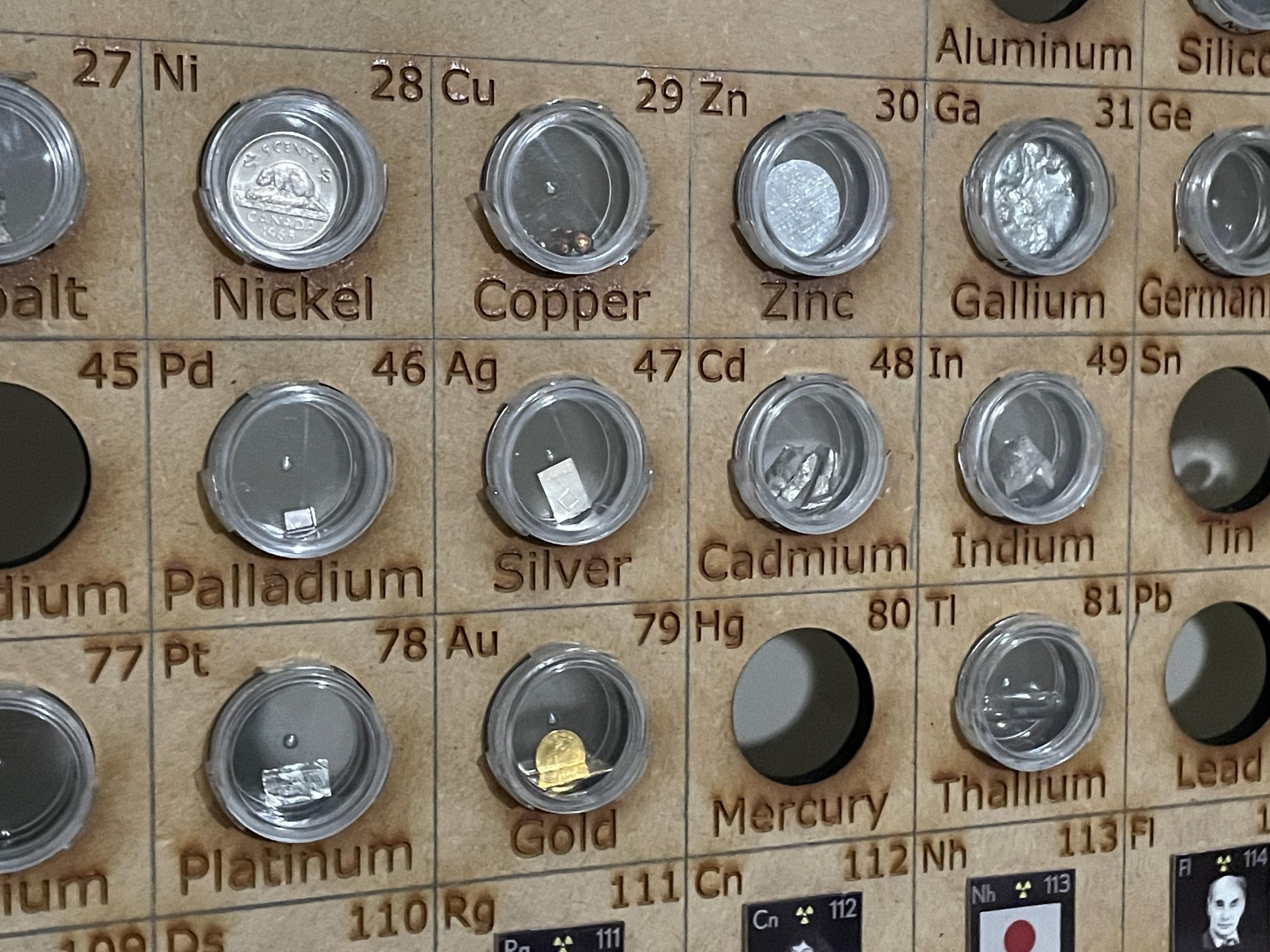 Laser Cut Periodic Table of the Elements Board : 5 Steps - Instructables
