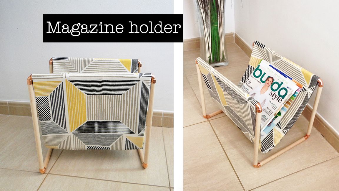 Make a Magazine Holder. DIY Project : 4 Steps (with Pictures ...