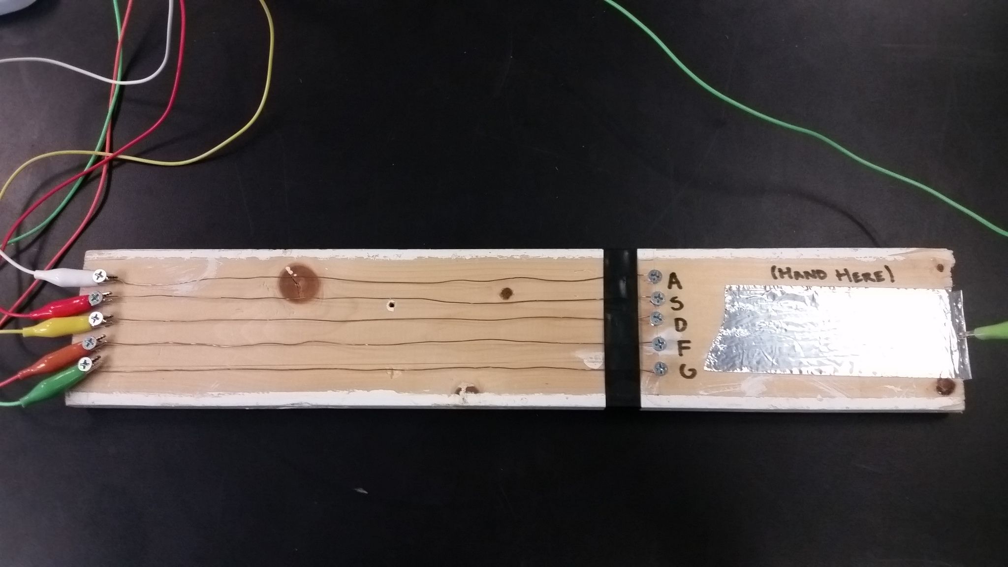 Guitar Hero: Guitar W/ Strings (MaKey MaKey) : 5 Steps - Instructables