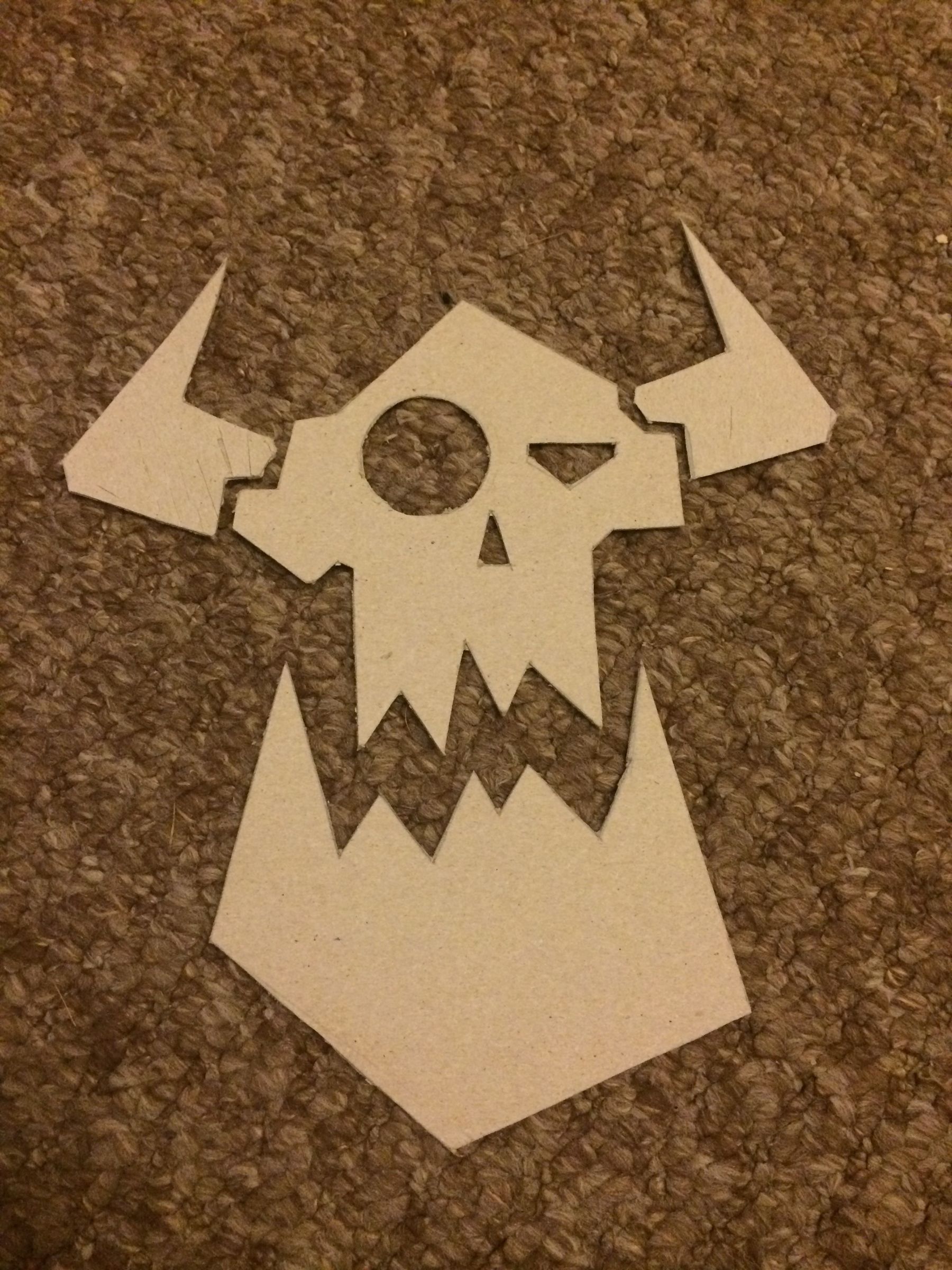 Ork Terrain: Gork/Mork Symbol : 8 Steps - Instructables