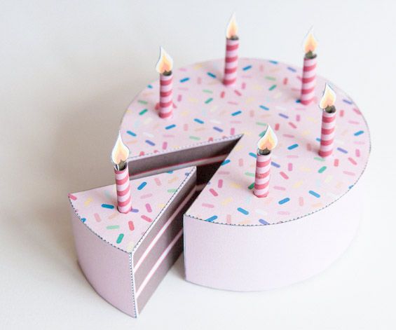 Paper Birthday Cake : 6 Steps (with Pictures) - Instructables