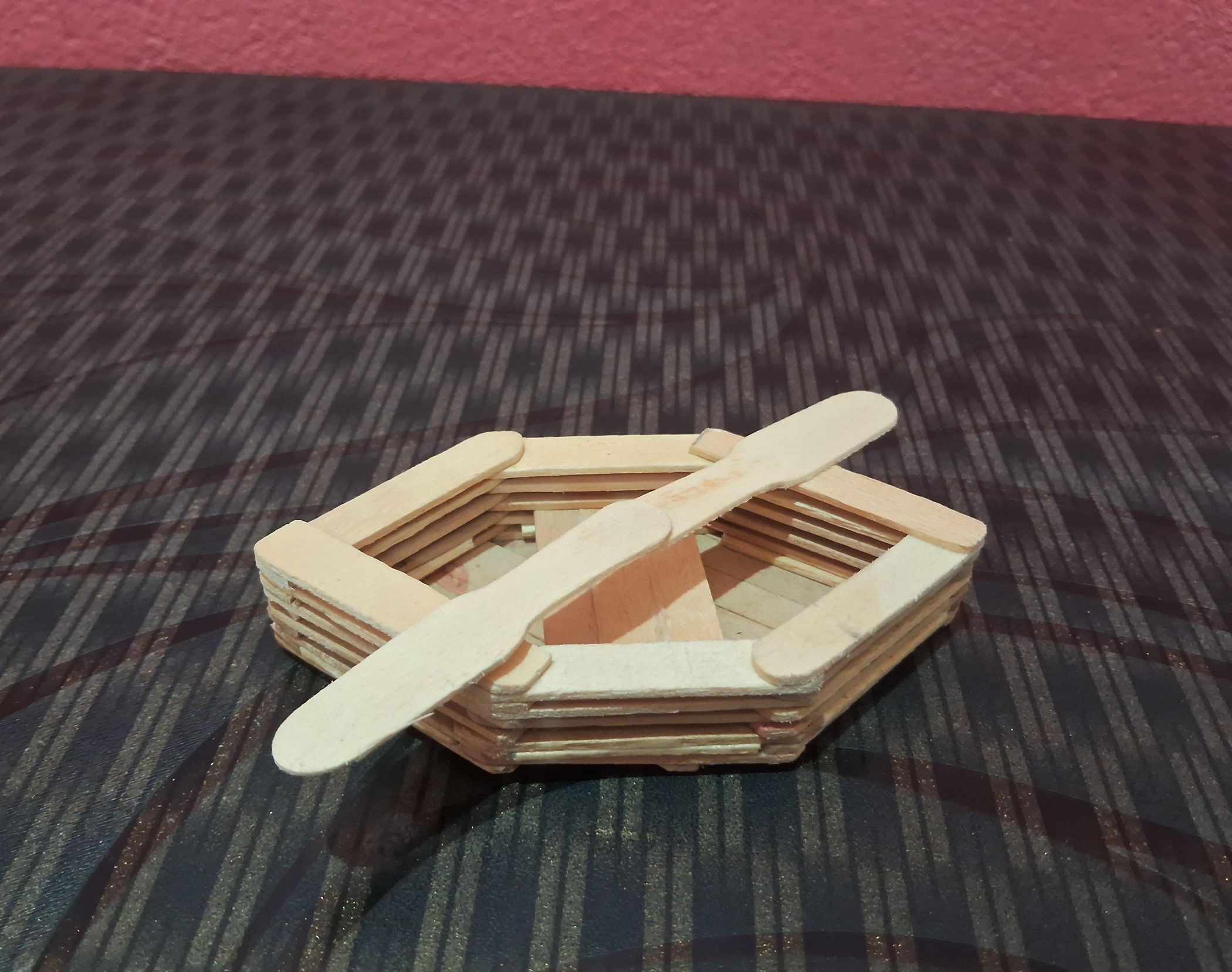 HOW TO MAKE BOAT WITH ICECREAM POPSTICKS : 5 Steps - Instructables