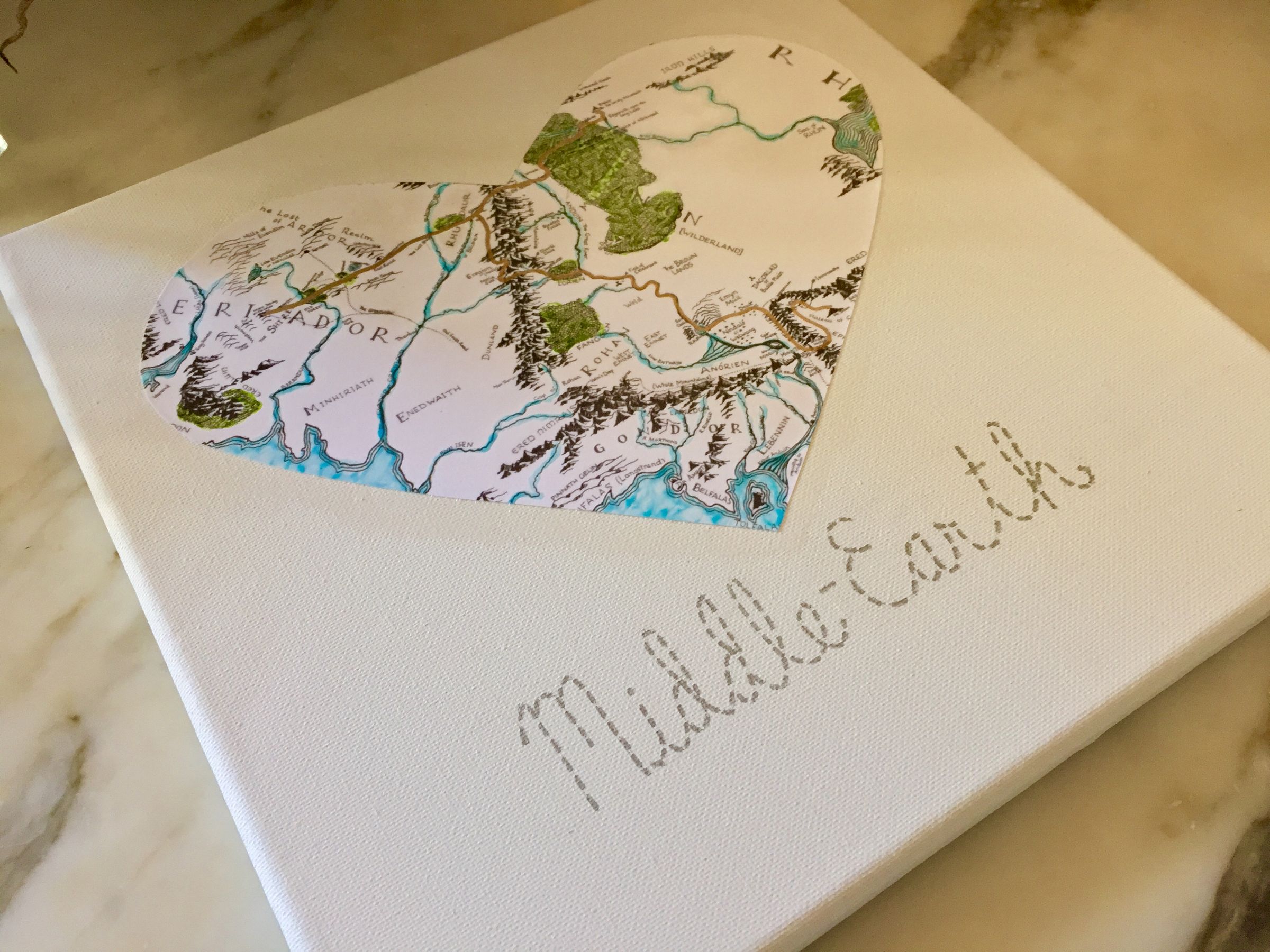 Map/Journey Wall Art : 8 Steps (with Pictures) - Instructables