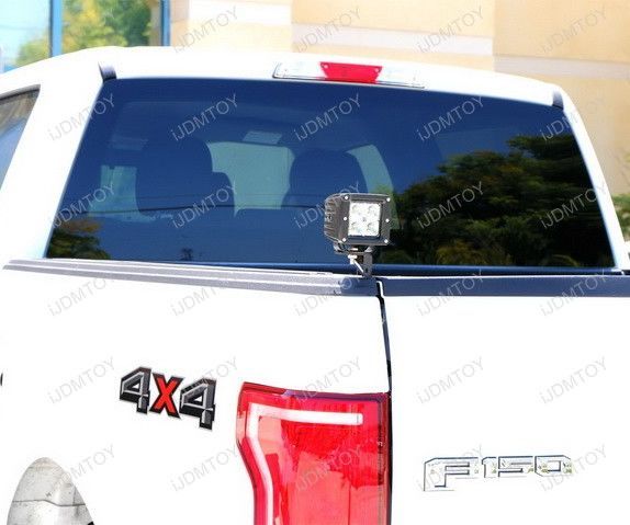 Install Ford F-150 Truck Bed Edge-Mounted LED Pod Lights : 4 Steps ...
