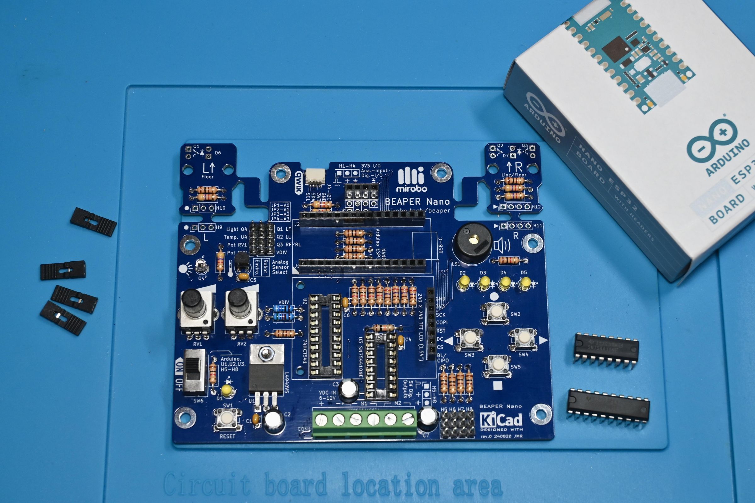 BEAPER Nano: the Beginner Electronics and Programming Educational Robot ...