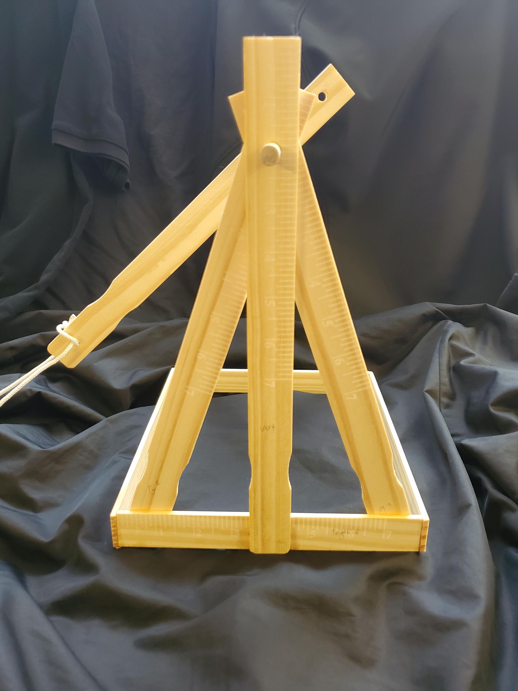 Trebuchet With Paint Sticks : 10 Steps (with Pictures) - Instructables