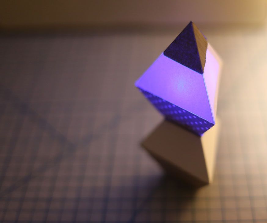 Triangular Dipyramid Light Modules : 9 Steps - Instructables