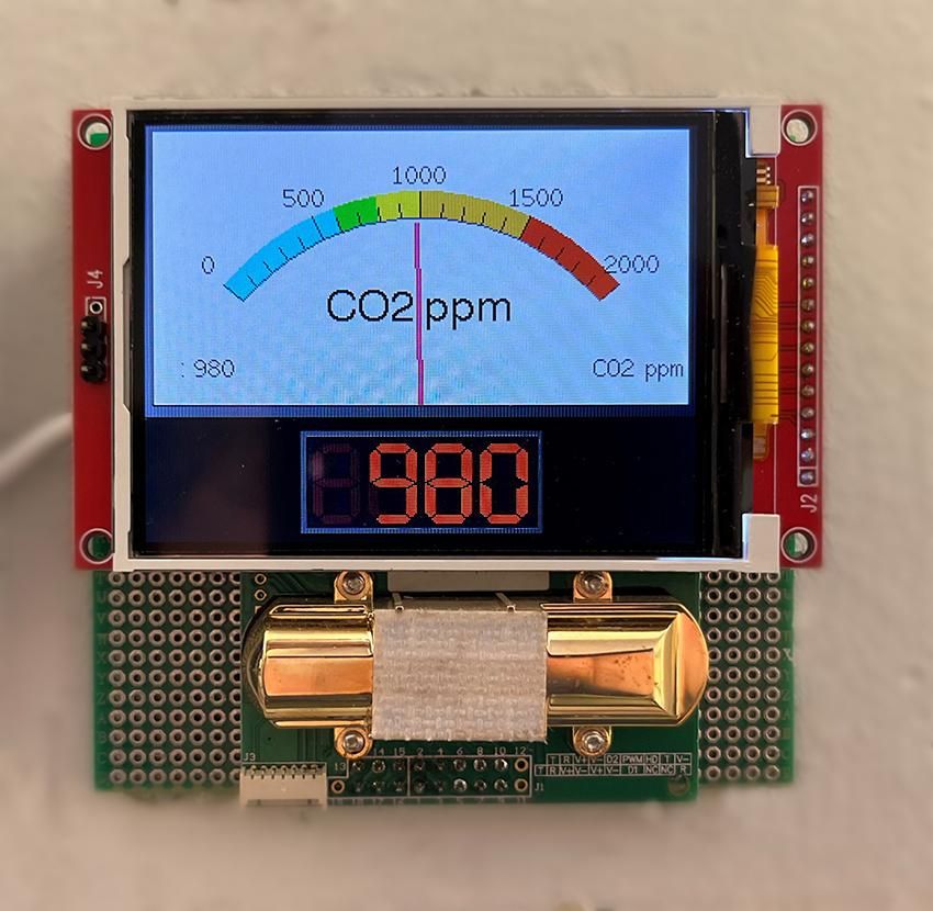 Arduino Sketch for a Retro Analogue Meter Graphic on a Modern TFT ...