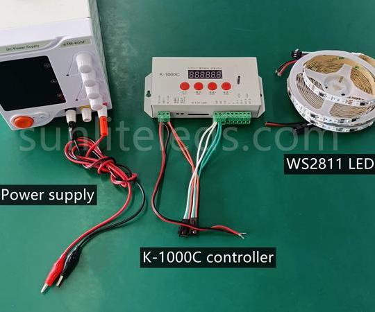 How To Control Connect And Wire Ws2811 Led Strip 5 Steps Instructables 