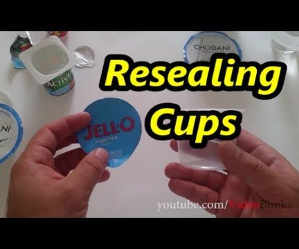 Resealing Cups : 3 Steps - Instructables